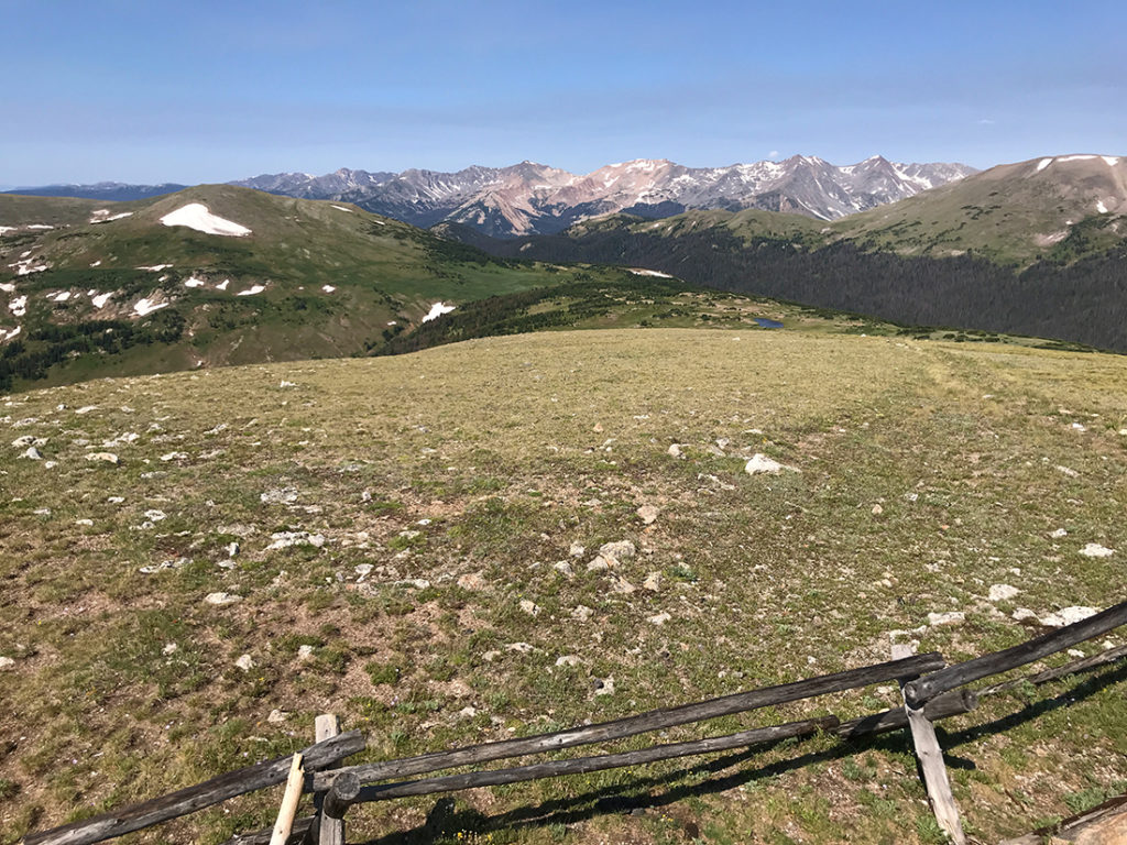 Gore Range Overlook On Trail Ridge Road In Rocky Mountain National Park