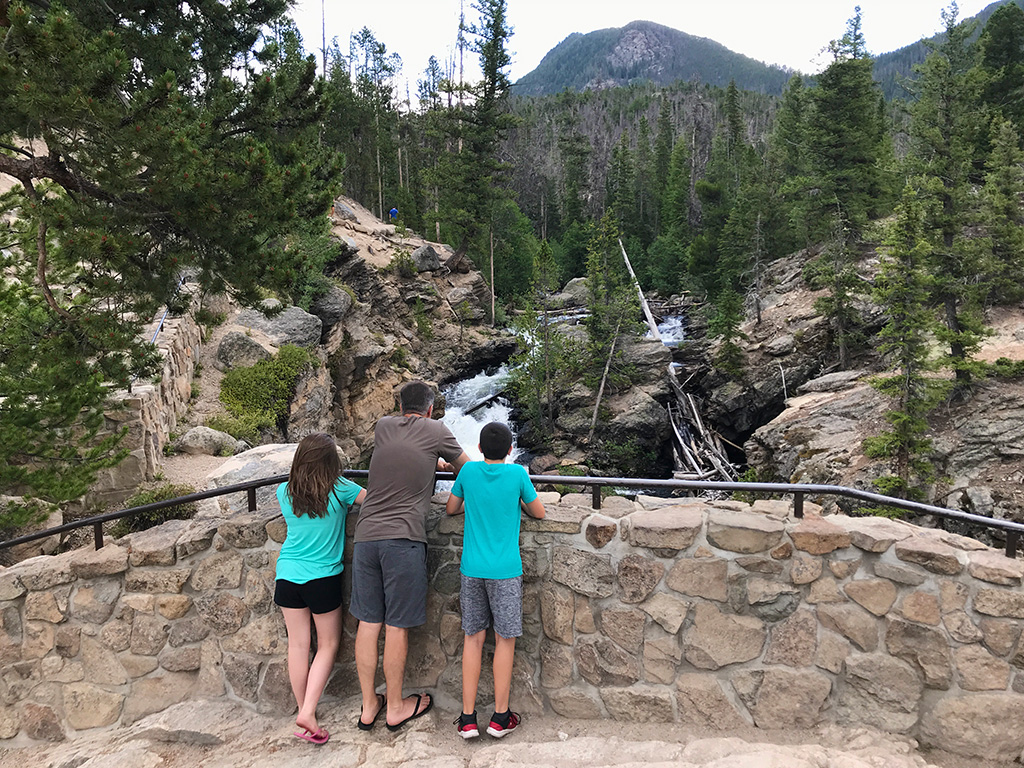 Adams Falls, A 55 Foot Rocky Mountain National Park Waterfall