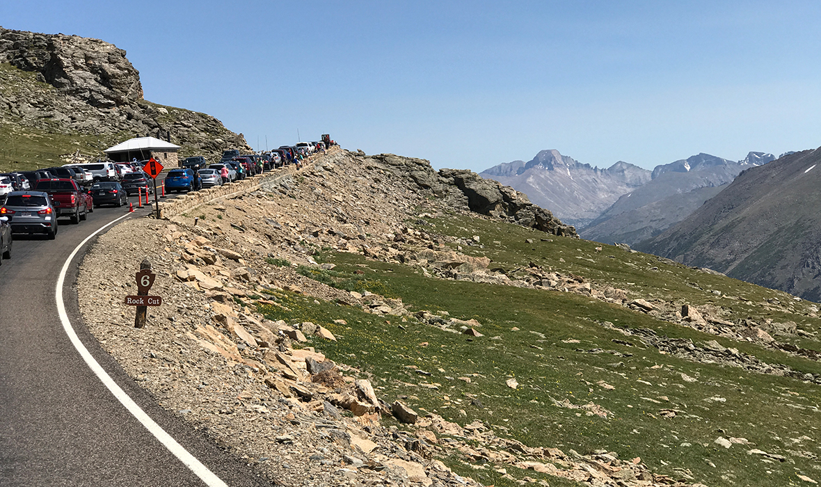 Rock Cut Overlook On Trail Ridge Road In Rocky Mountain National Park