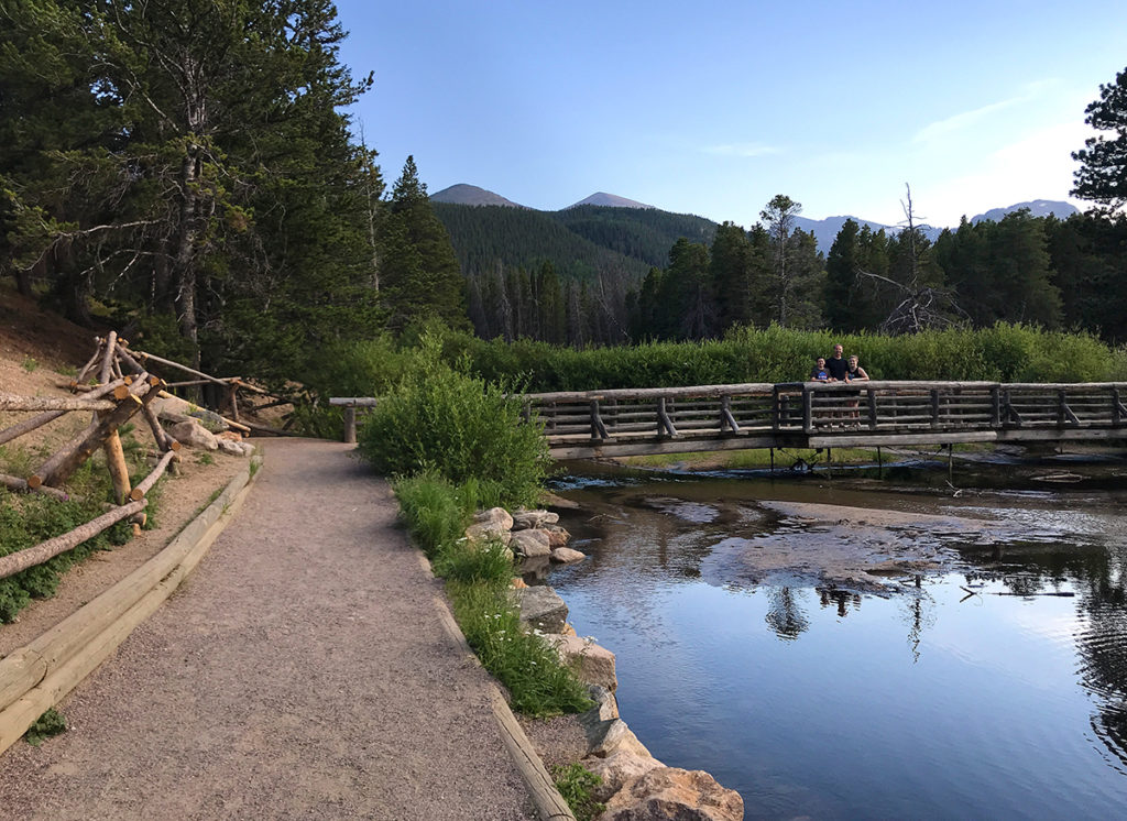 Sprague Lake And Picnic Area In Rocky Mountain National Park