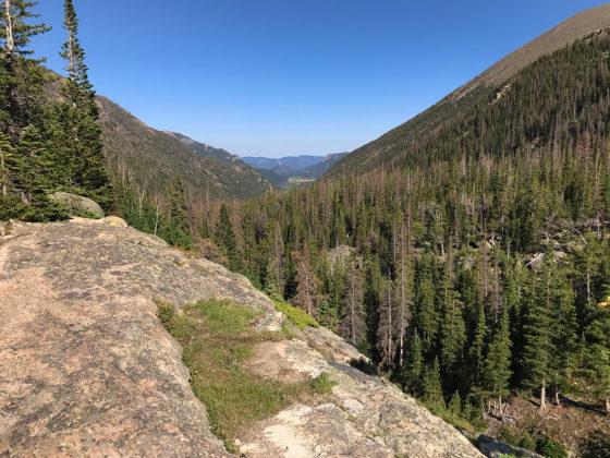 Driving Old Fall River Road In Rocky Mountain National Park