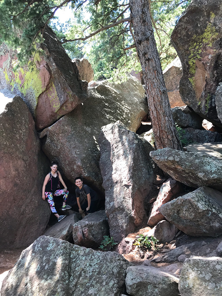Hiking The Flatirons At Chautauqua Park In Boulder, Colorado