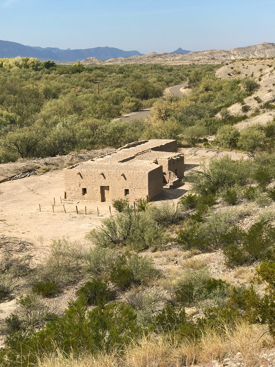 Castalon Visitor Center And Historic District At Big Bend National Park