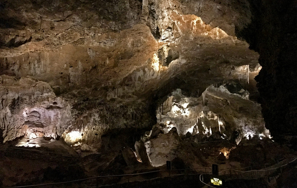 The Carlsbad Caverns National Park Natural Entrance Trail