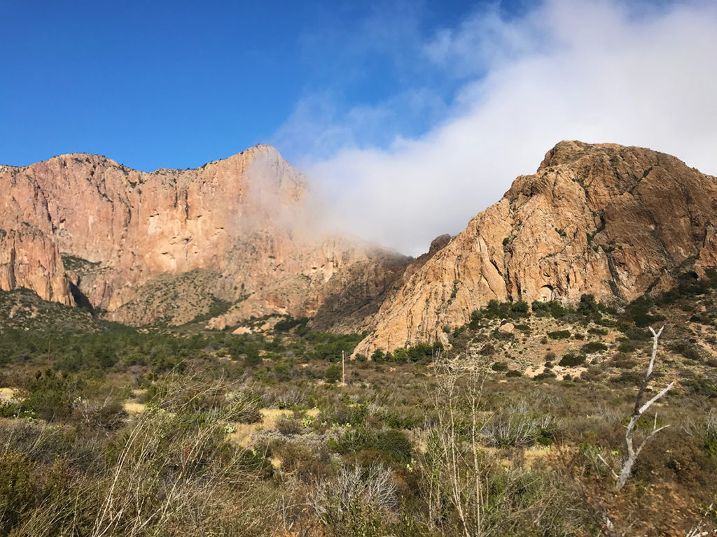 The Chisos Basin Visitor Center At Big Bend National Park