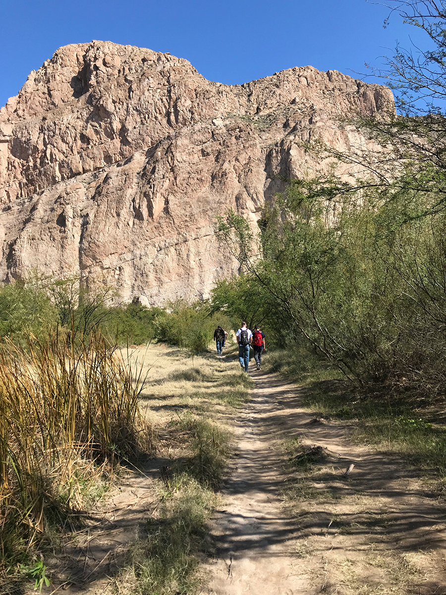 Boquillas Canyon Trail Near Rio Grande Village At Big Bend National Park