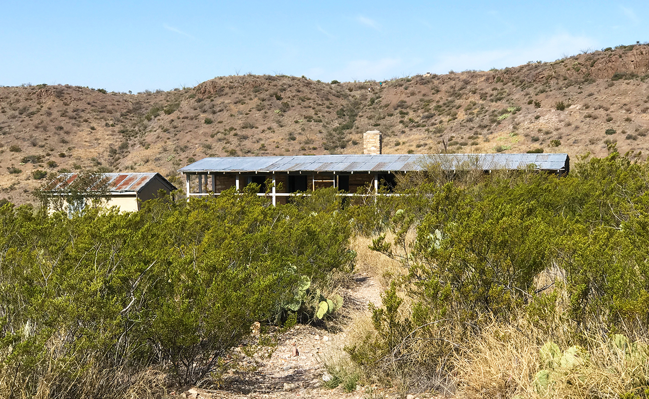 Blue Creek Canyon And Homer Wilson Ranch At Big Bend National Park