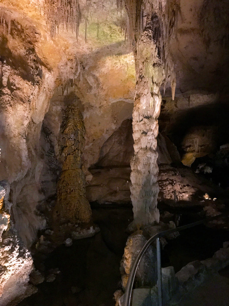 The Carlsbad Caverns National Park Natural Entrance Trail