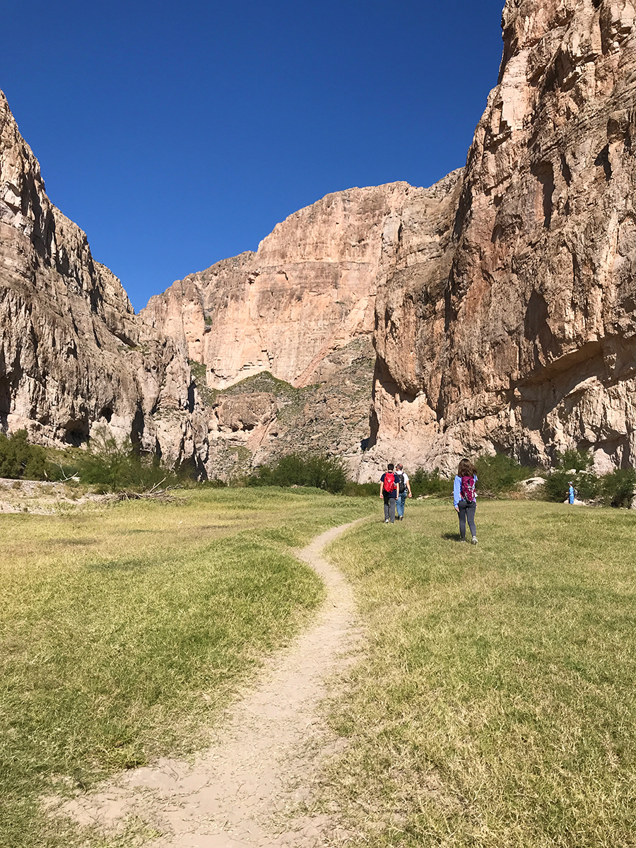 Boquillas Canyon Trail Near Rio Grande Village At Big Bend National Park