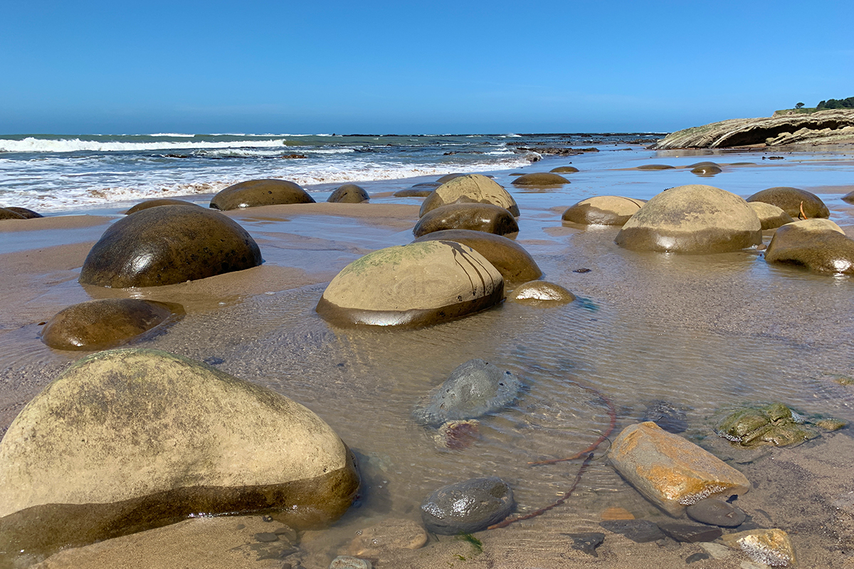 Bowling Ball Beach Near Point Arena in Mendocino County