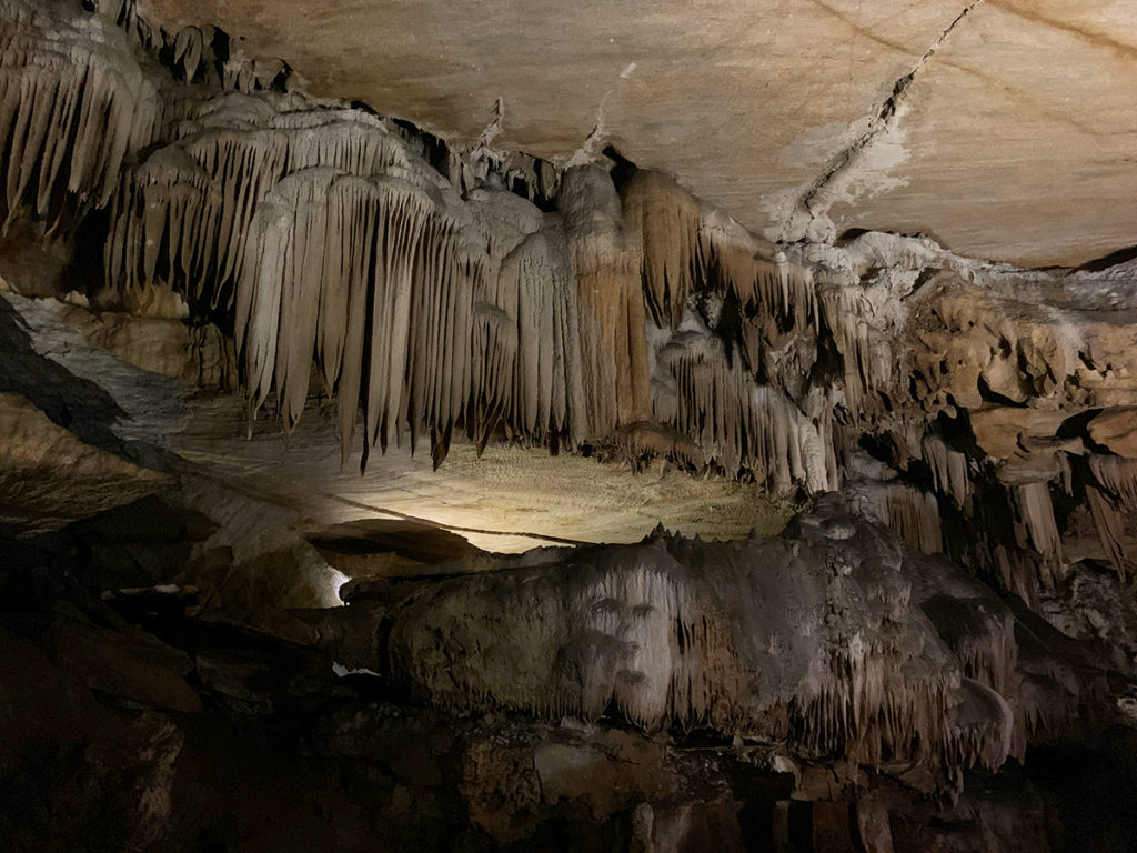 Crystal Cave Marble Cavern At Sequoia National Park