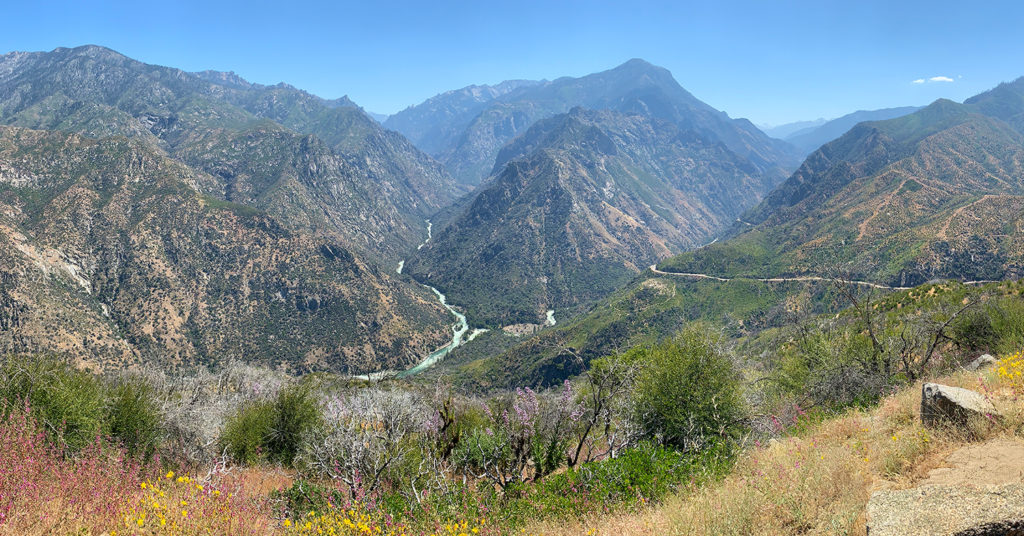 Junction View Overlook In Giant Sequoia National Monument