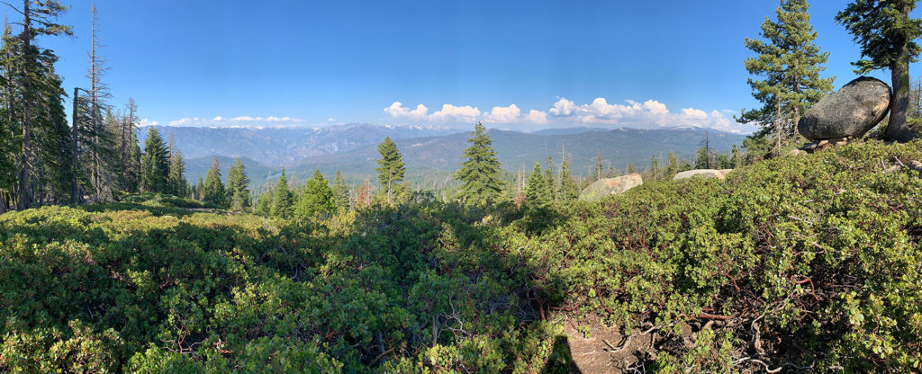 Panoramic Point Scenic Viewpoint At Kings Canyon National Park